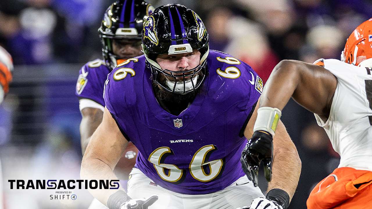 Ravens Re-Sign Offensive Lineman Ben Cleveland