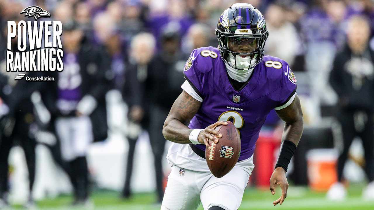Ravens Drop in Four Power Rankings Despite Winning Five Straight ...