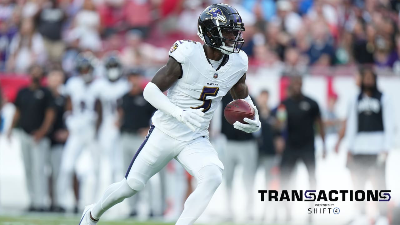 Ravens Sign Laquon Treadwell, Place Jalyn Armour-Davis on IR
