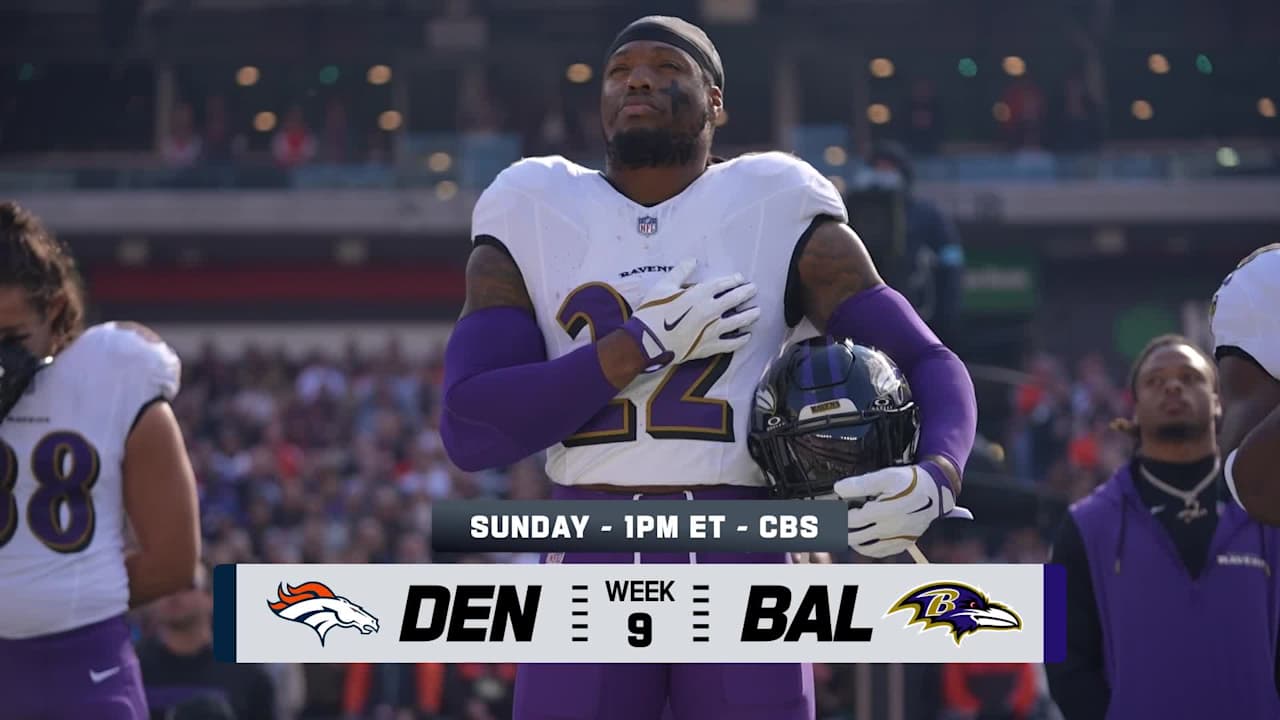 Ravens vs. Broncos Preview, Week 9