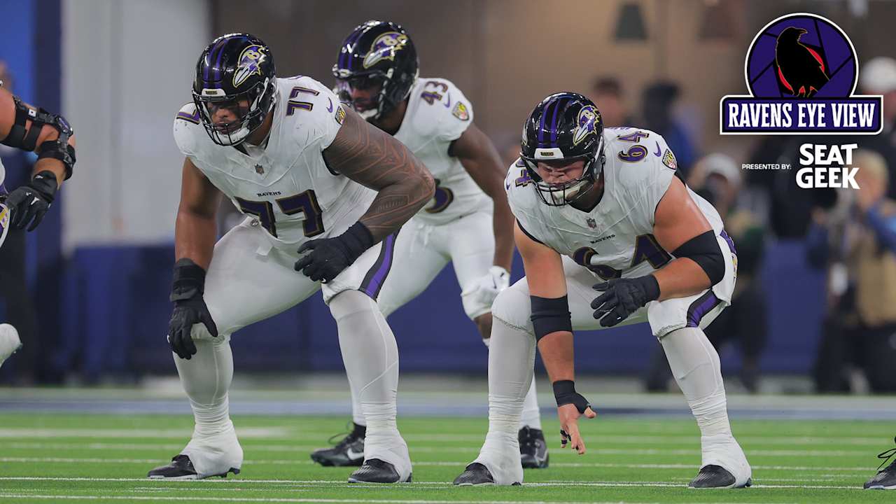 Ravens Offensive Line Has Become a Strength | Ravens Eye View, Week 12