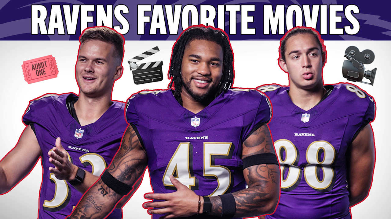 Ravens Describe Their Favorite Movie | Ravens Superlatives