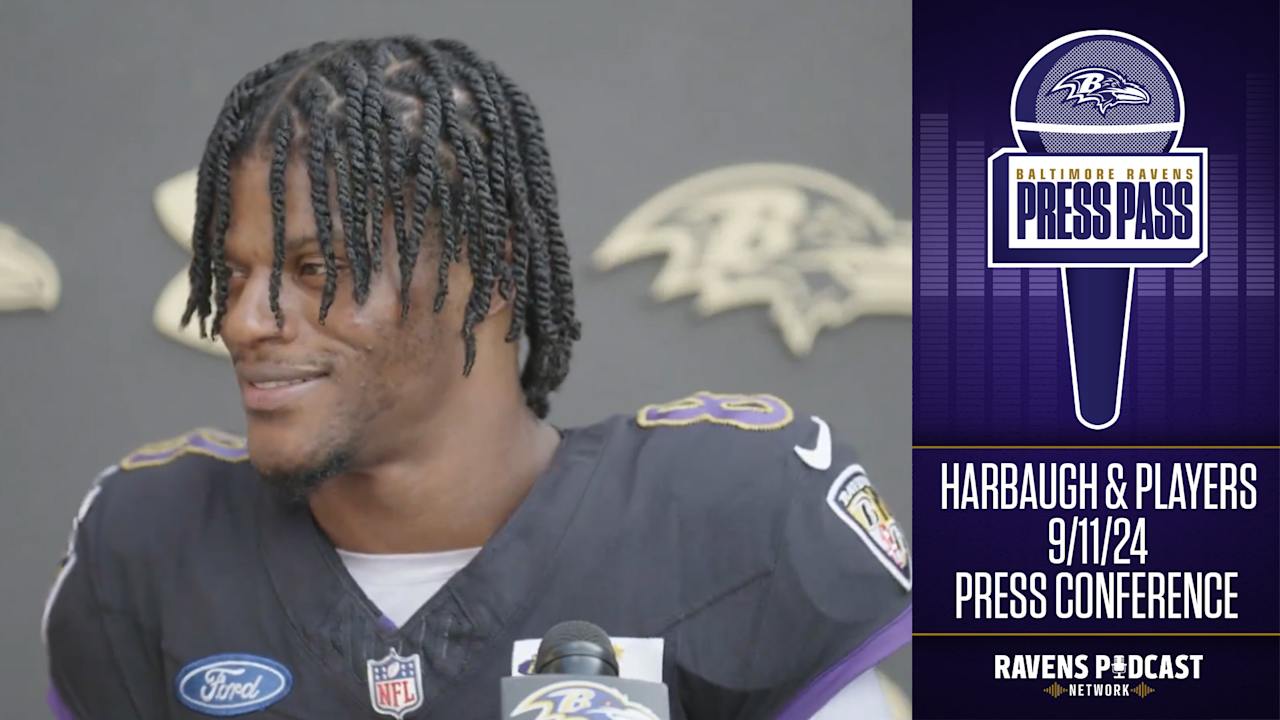 Jackson, Hamilton, Madubuike, & More: Ravens Press Conferences 9/11/24