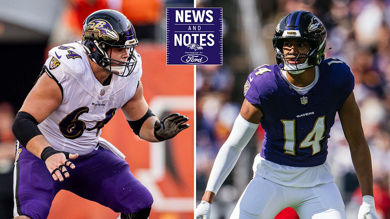 Kyle Hamilton, Tyler Linderbaum Focused on Football, Not Contracts ...