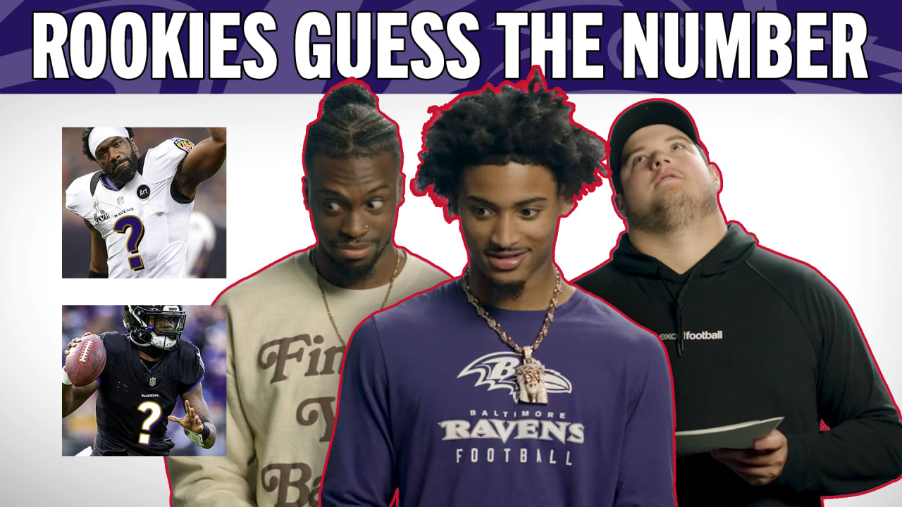 Rookies Guess Ravens Jersey Numbers | Superlatives