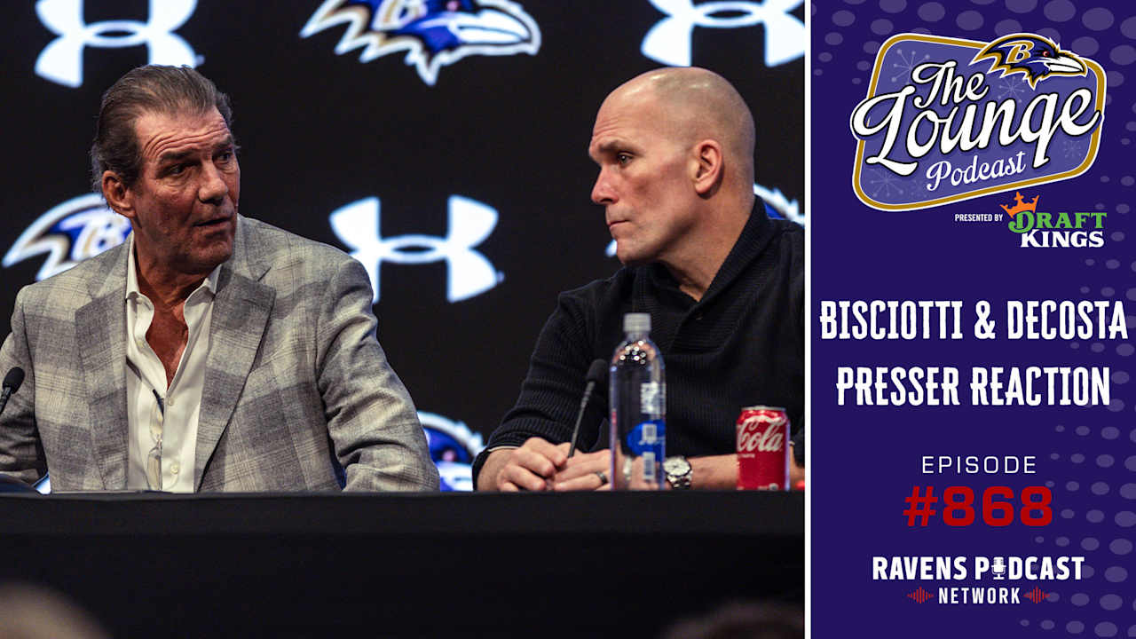 Reaction to Steve Bisciotti & Eric DeCosta's Press Conference