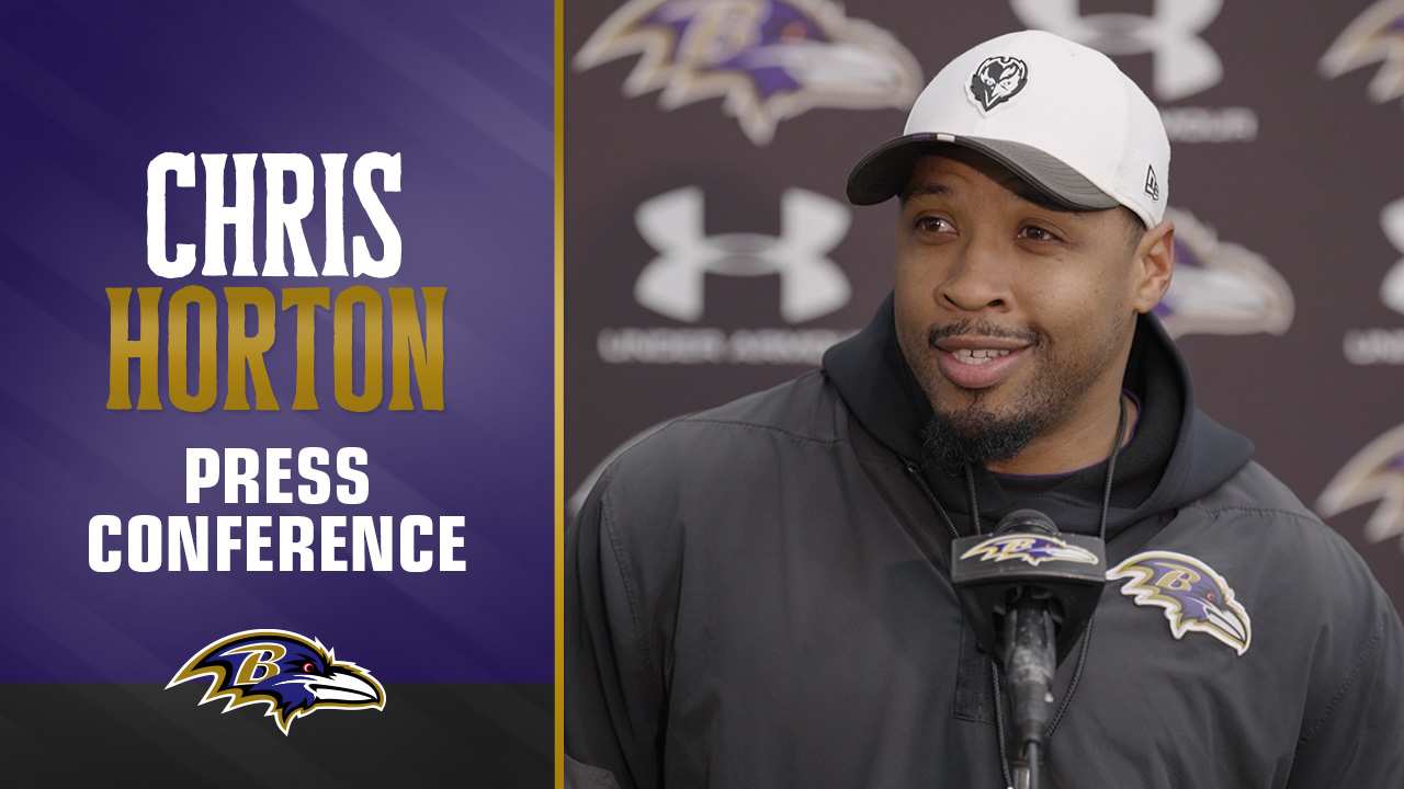 Chris Horton on Preparing for Steelers | Ravens Press Conference
