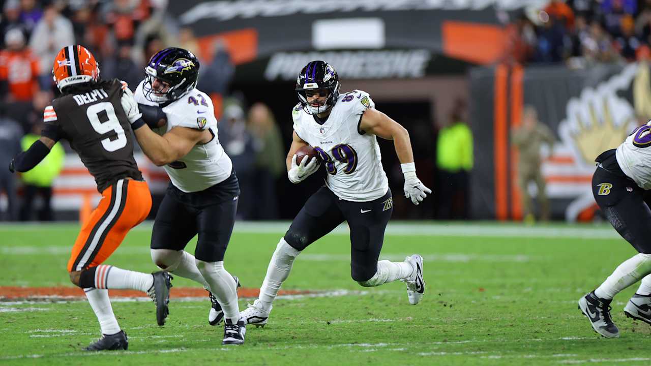Mark Andrews Scores 35-Yard Touchdown on Fake 'Tush Push' Run | Game ...