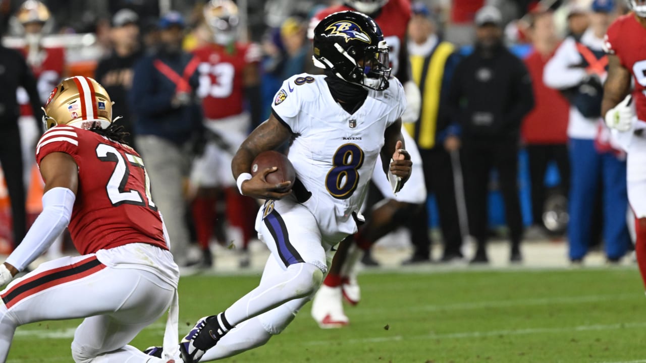 Lamar Jackson Has an MVP Performance in San Francisco