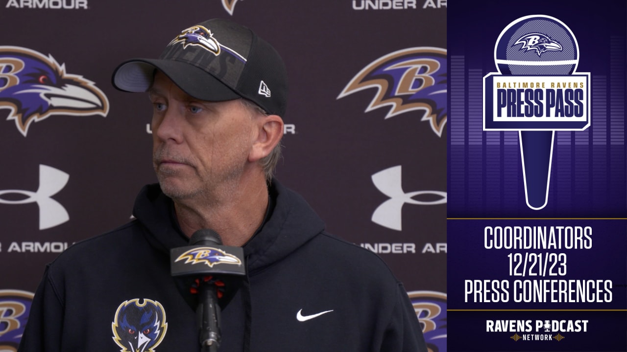 Coordinators: Ravens Practice 12/21 Press Conferences