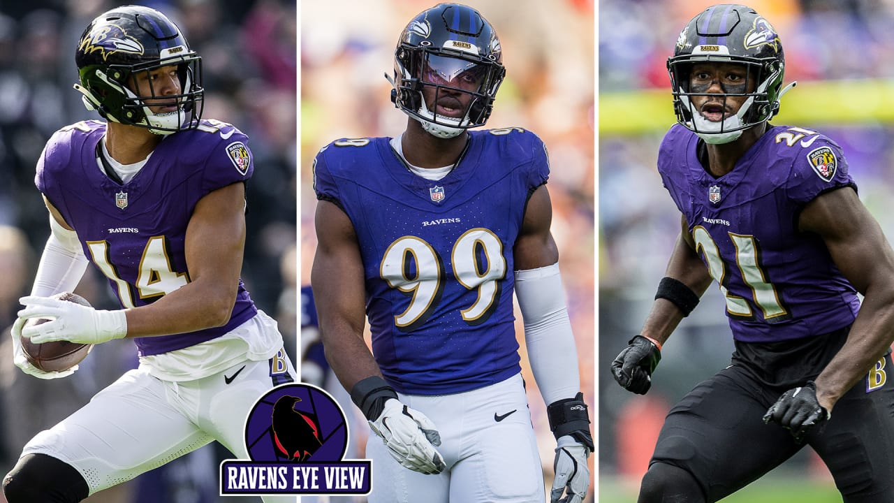 Ravens Eye View: Three Young Defenders Jumping Off Film | Ravens Eye View