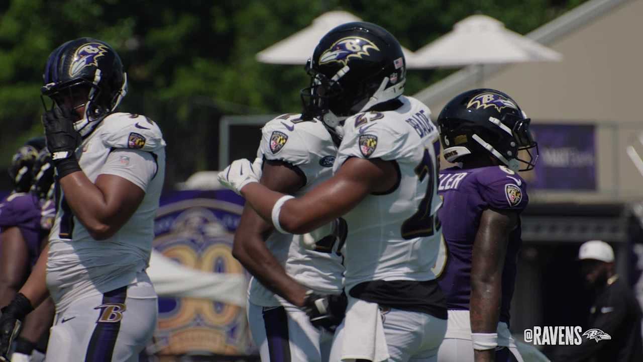 T.J. Tampa Leaps Up High for Interception | Ravens Training Camp Top Play