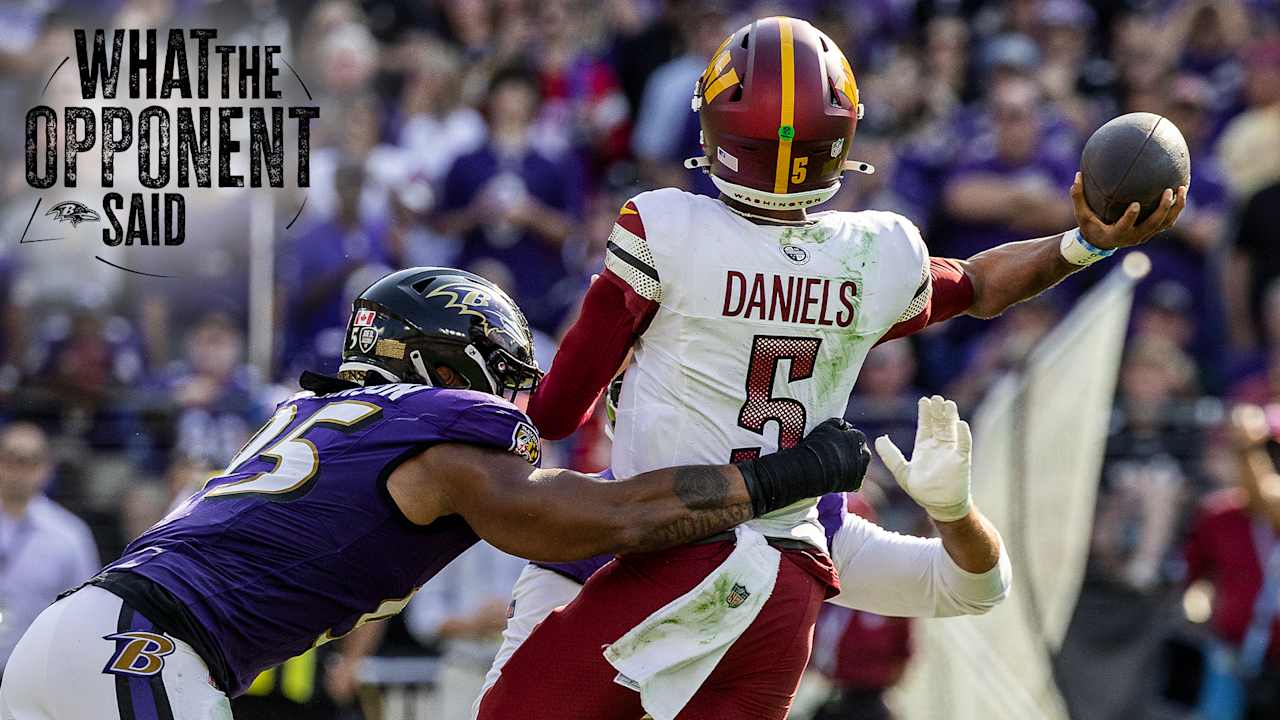 What the Commanders Said After Falling to Ravens