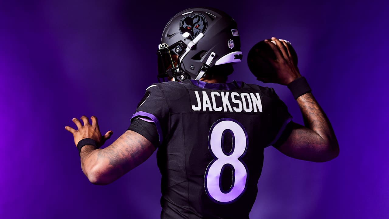 Photos: Lamar Jackson in New Ravens Uniforms