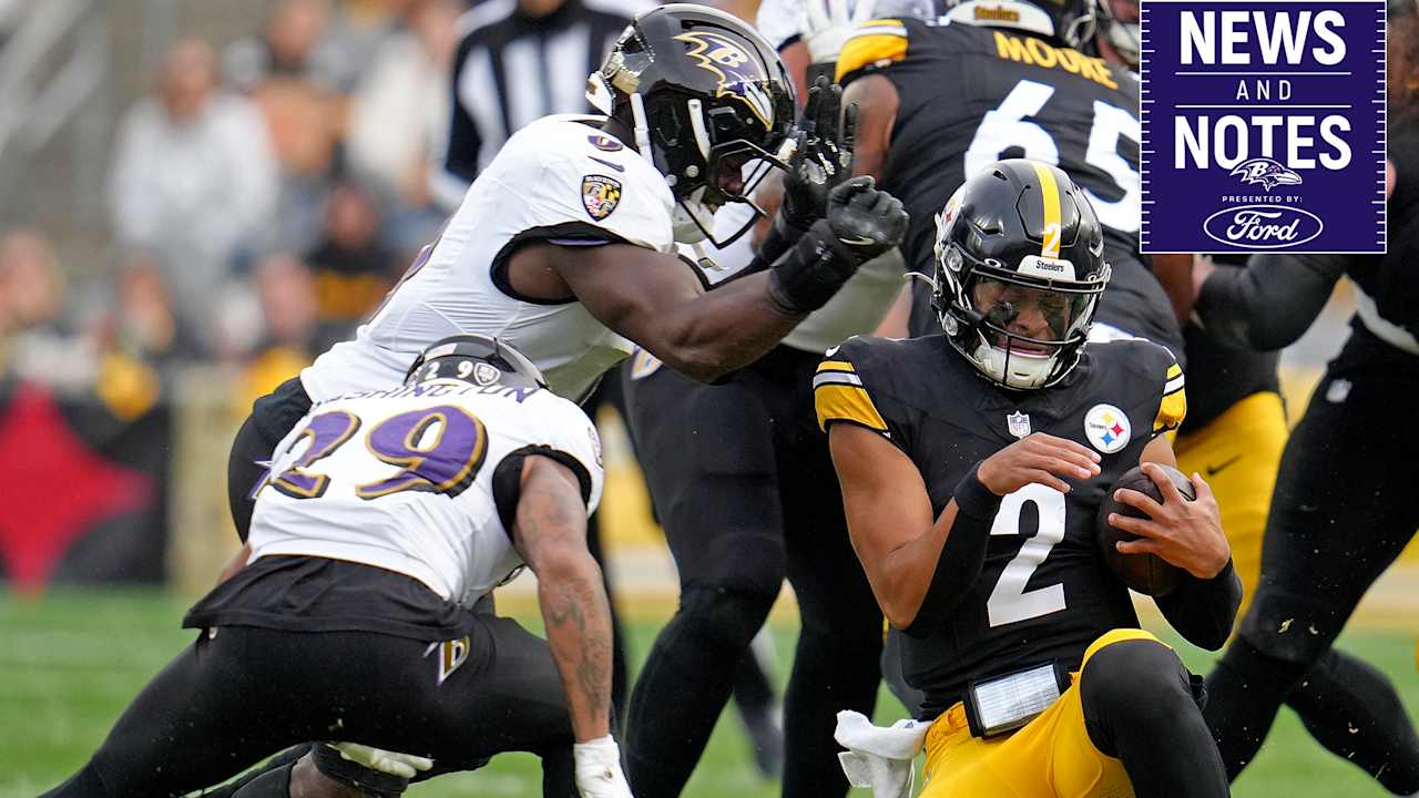 Ravens Are Preparing to Face Two Steelers Quarterbacks | News & Notes