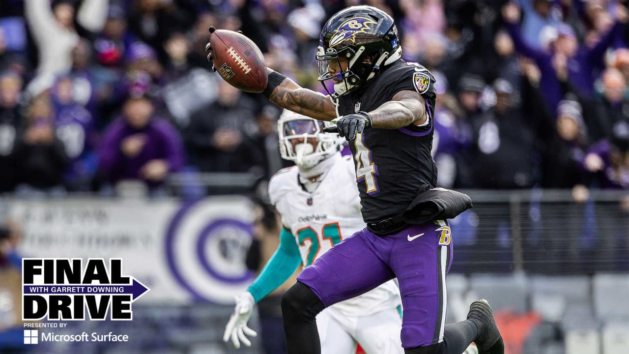 Lamar Jackson Explains His Lefty-Drop Touchdown to Zay Flowers | Final ...