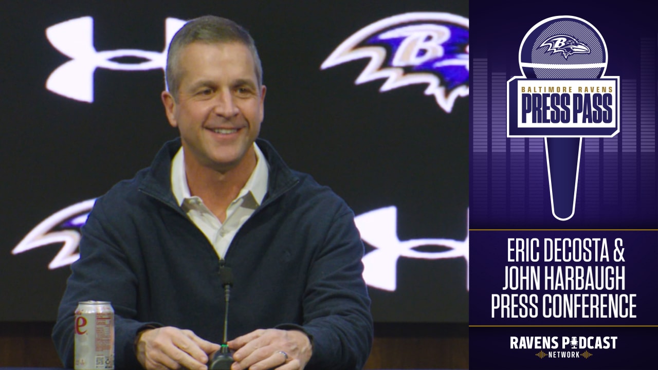 John Harbaugh & Eric DeCosta Season Review Press Conference