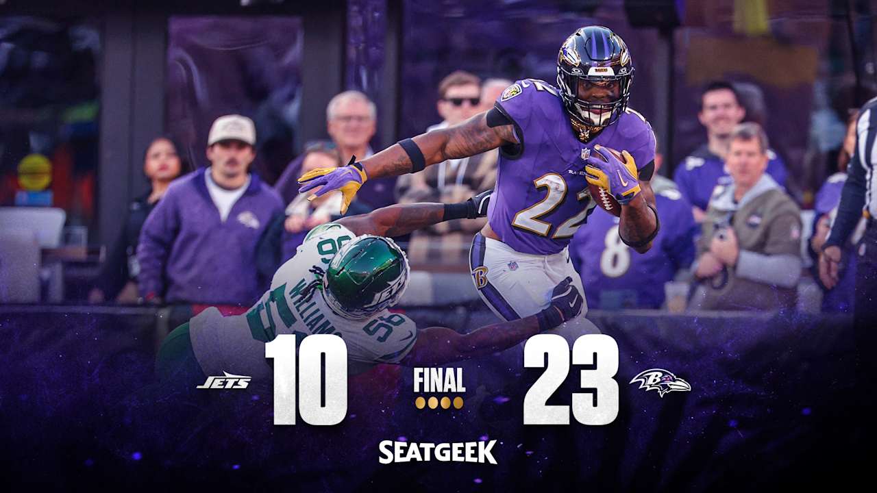 Ravens Take Down Jets for Fifth Straight Win | Game Recap
