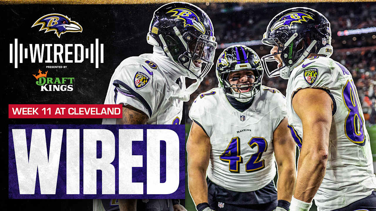 Courage in Cleveland | Wired: Ravens vs. Browns, Week 11