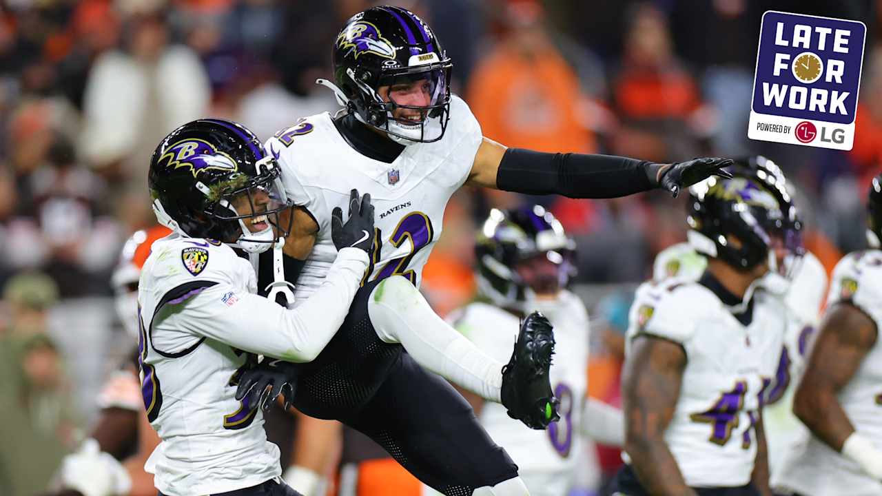 Ravens Show Resilience in Hard-Fought Win in Cleveland | Late for Work