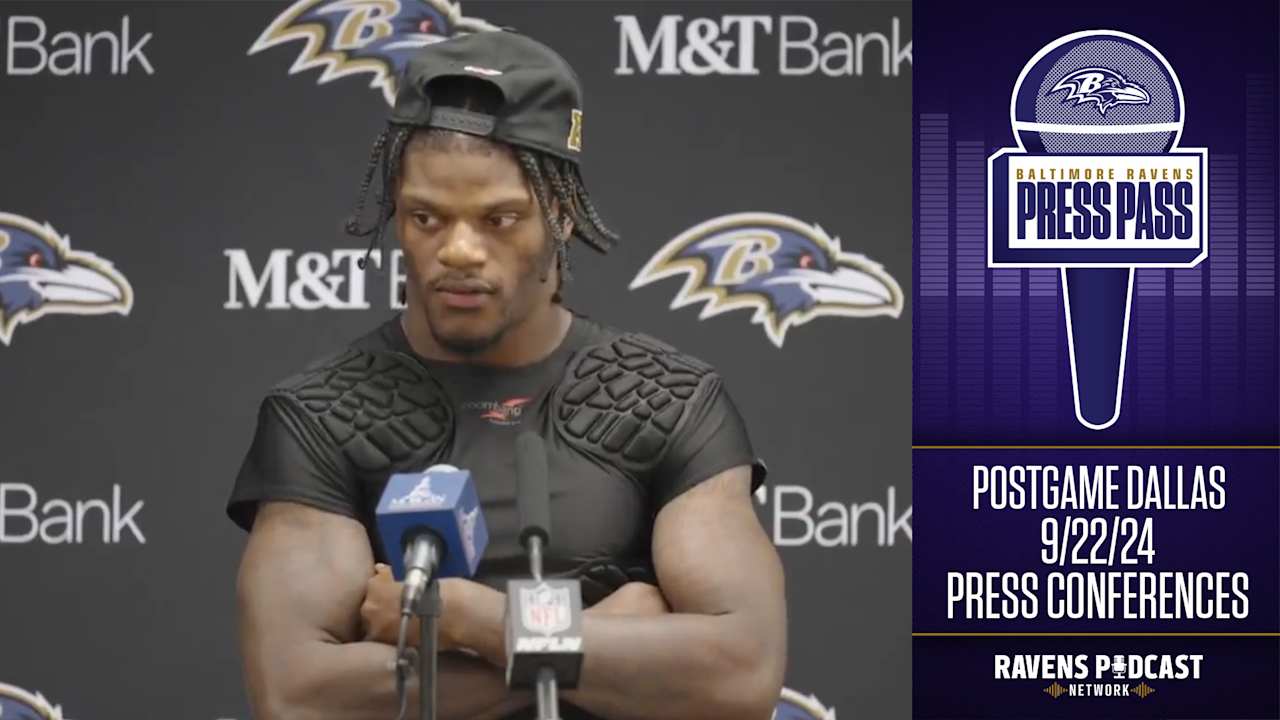 Ravens vs. Cowboys Week 3 Postgame Press Conferences
