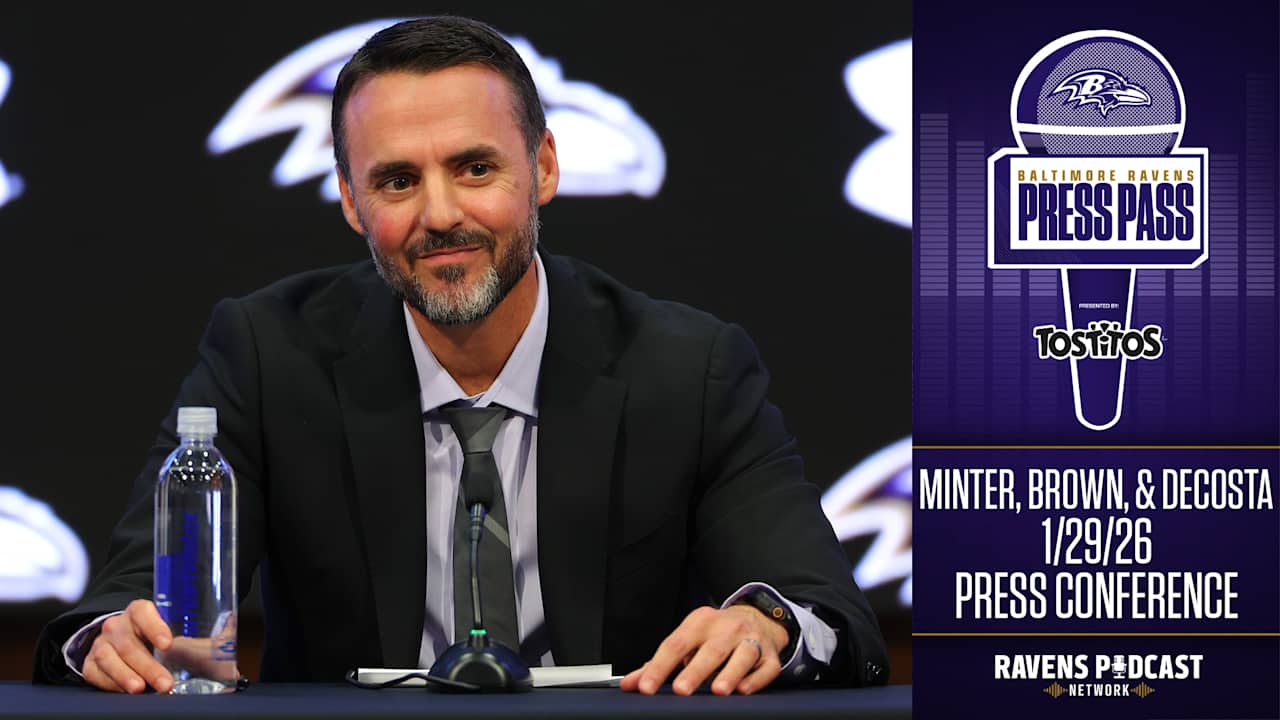 Jesse Minter's Introductory Press Conference: Ravens Press Conference 1 ...