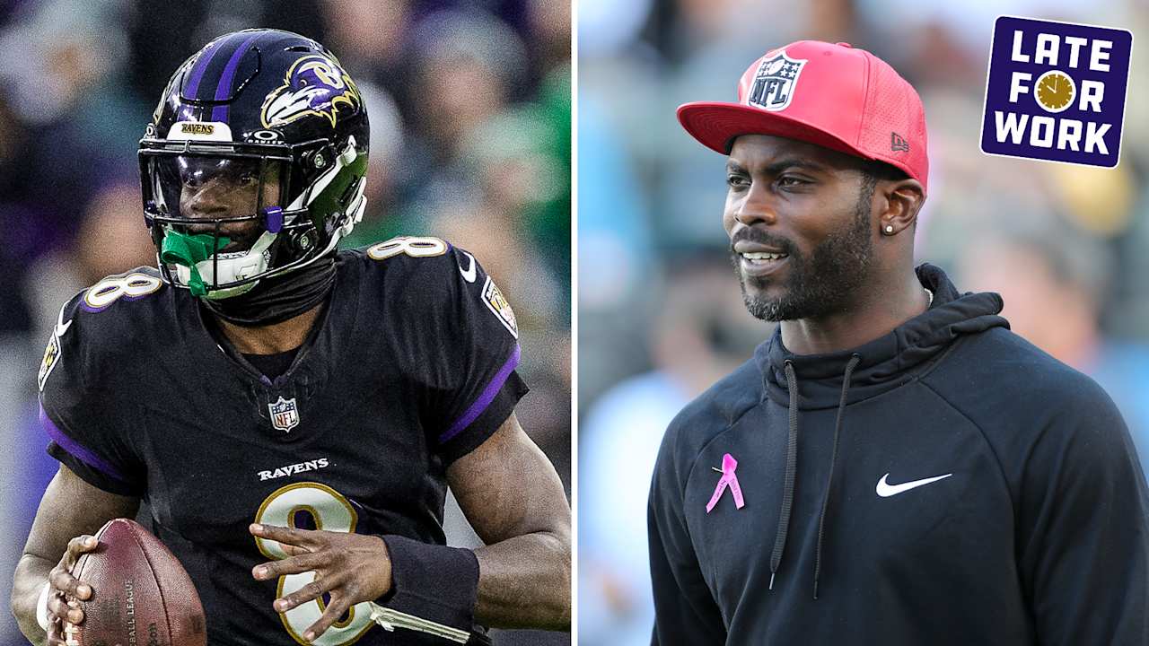 Michael Vick Calls Lamar Jackson a ‘Better Passer Than Runner’ | Late ...