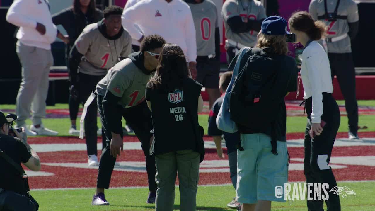 Wired: Best of Kyle Hamilton at Pro Bowl Practice