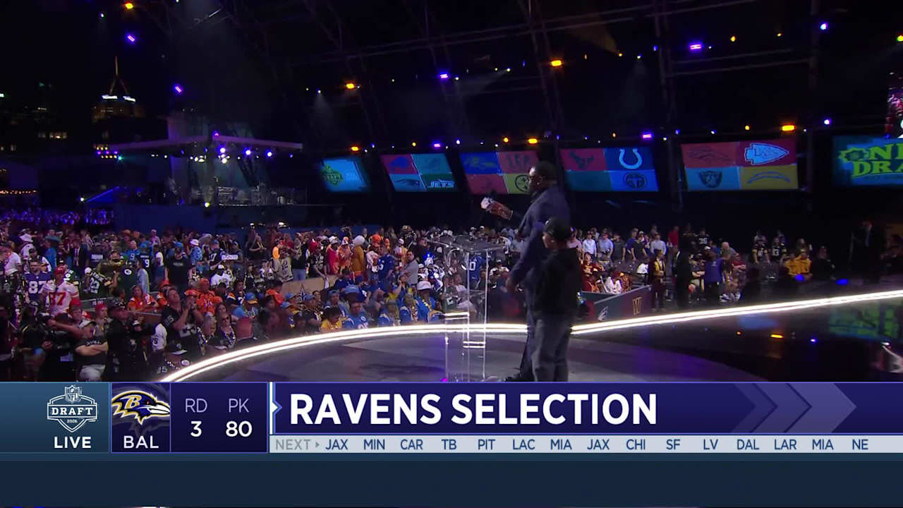 Watch USC's Ja'Kobi Lane Become a Raven