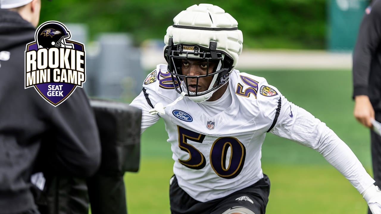 First Look at Ravens Rookie OLB Adisa Isaac