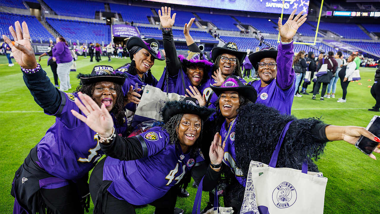 Photos: Ravens Host Purple Evening at M&T Bank Stadium