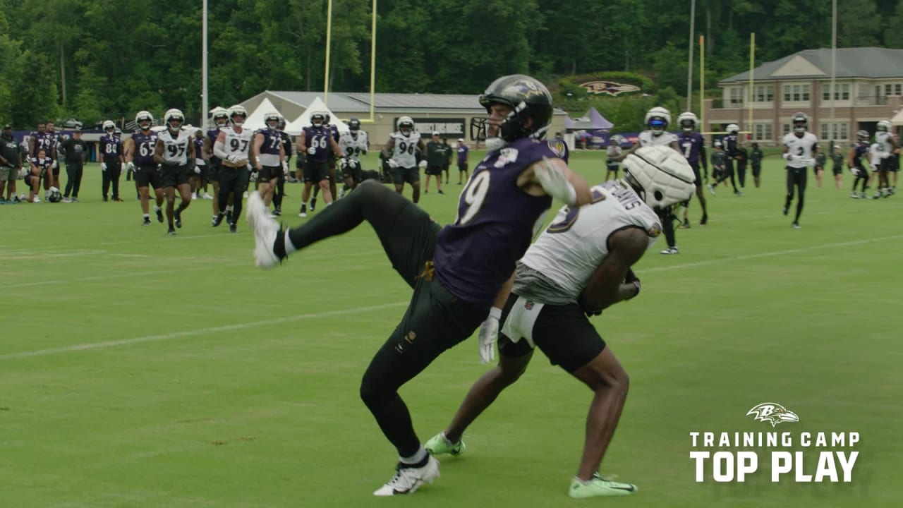 Ravens Cornerbacks Grab a Pair of Picks | Training Camp Top Play