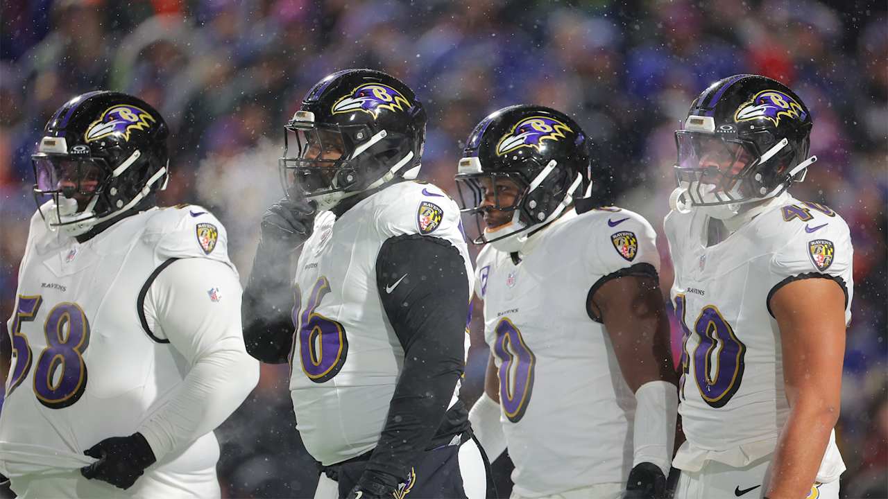 Ravens Playoff Game Action Gallery at Bills