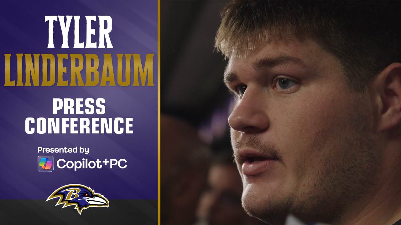 Tyler Linderbaum: We're Going to Have to Bounce Back | Ravens Press ...