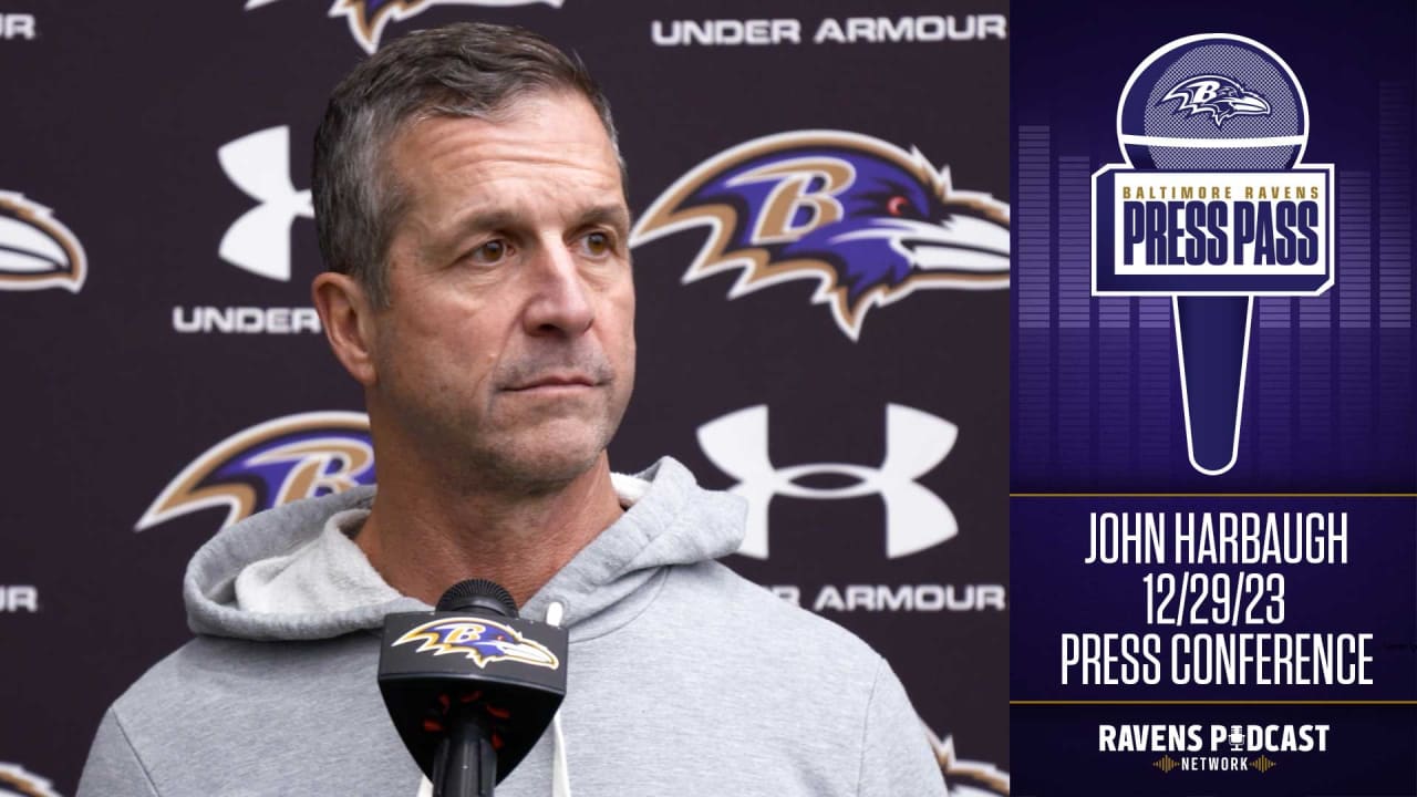 John Harbaugh: Press Conference (12/29)