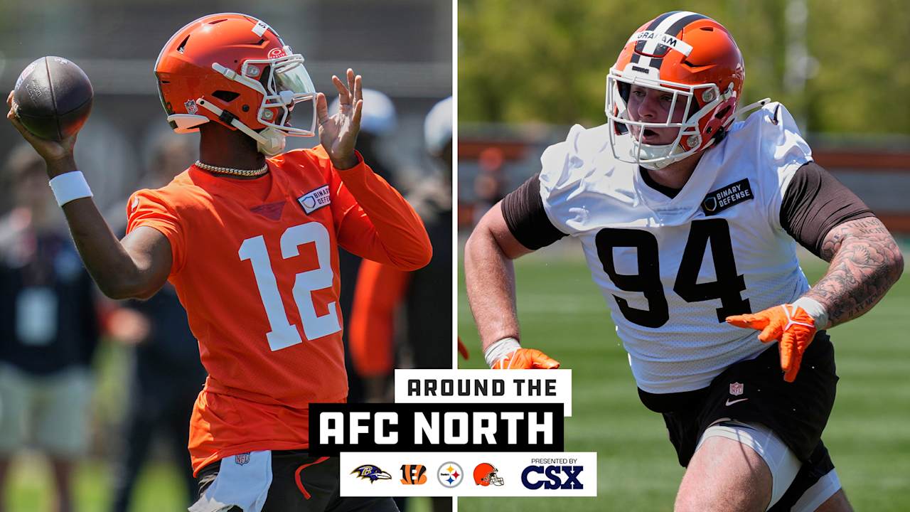 Shedeur Sanders, Mason Graham Go Viral at Browns Minicamp | Around the ...
