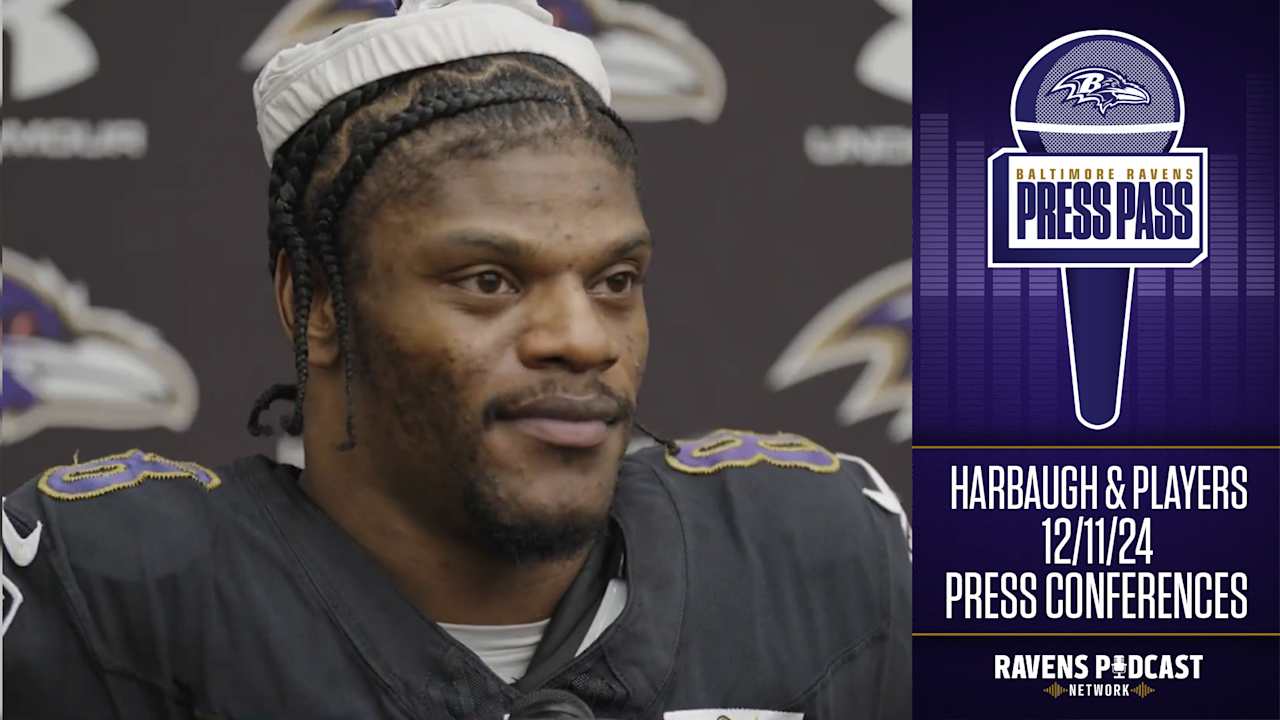 Jackson, Hamilton & Harbaugh: Ravens Press Conferences 12/11/24
