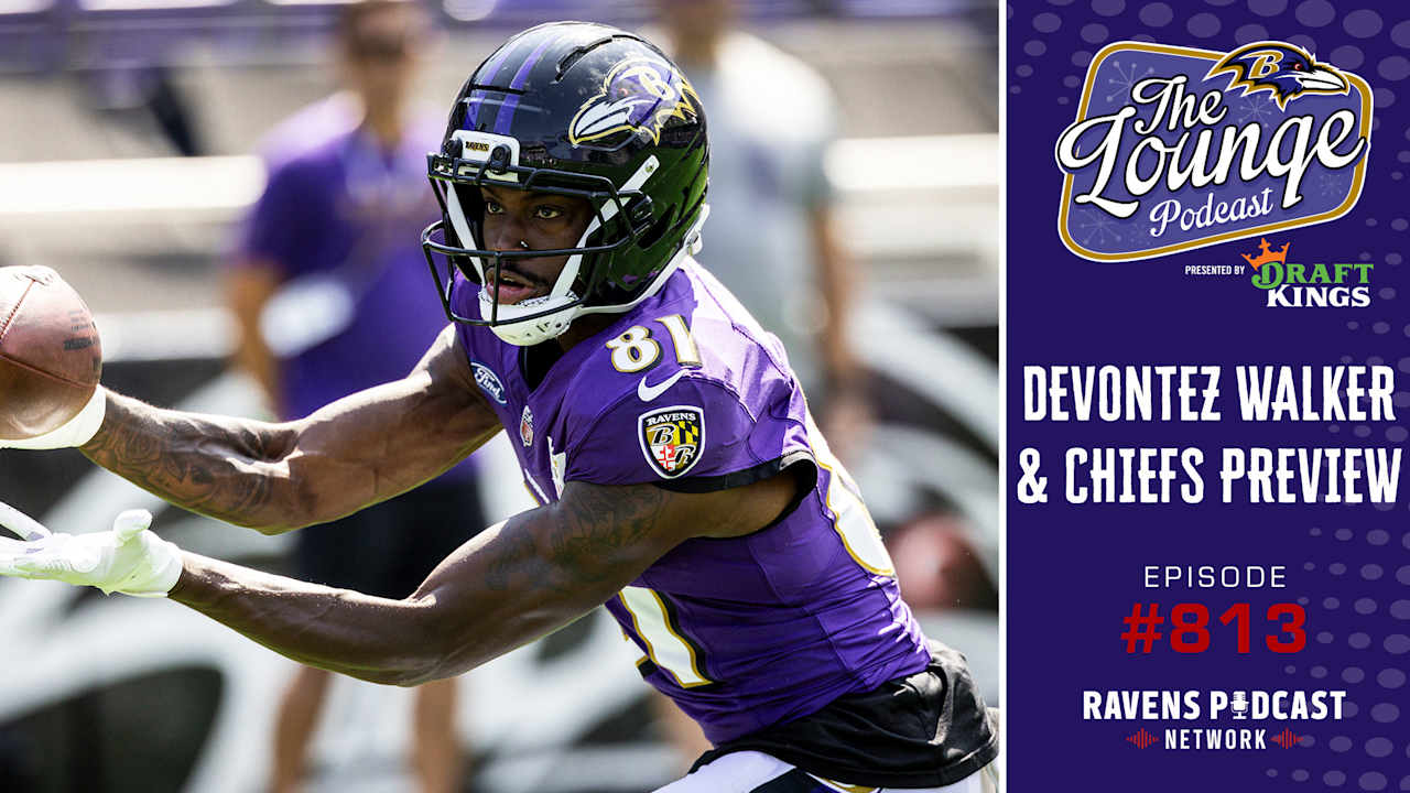 Devontez Walker Joins The Lounge, Plus Previewing a Huge Ravens-Chiefs Game