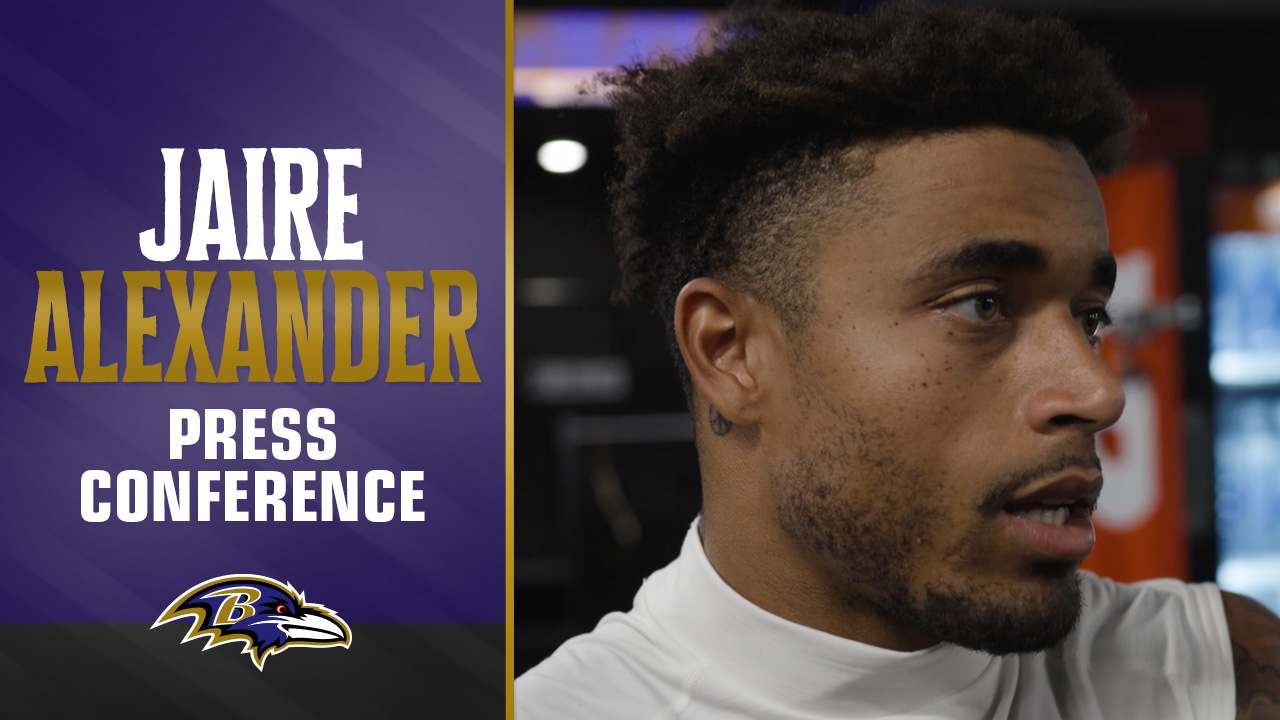 Jaire Alexander: Defense Wins Championships | Ravens Press Conferences