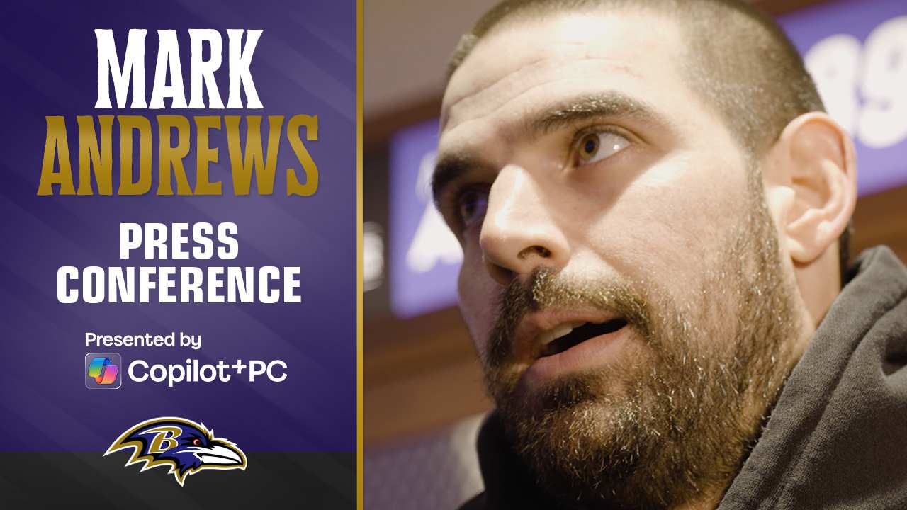 Mark Andrews on Facing the Patriots | Ravens Press Conference