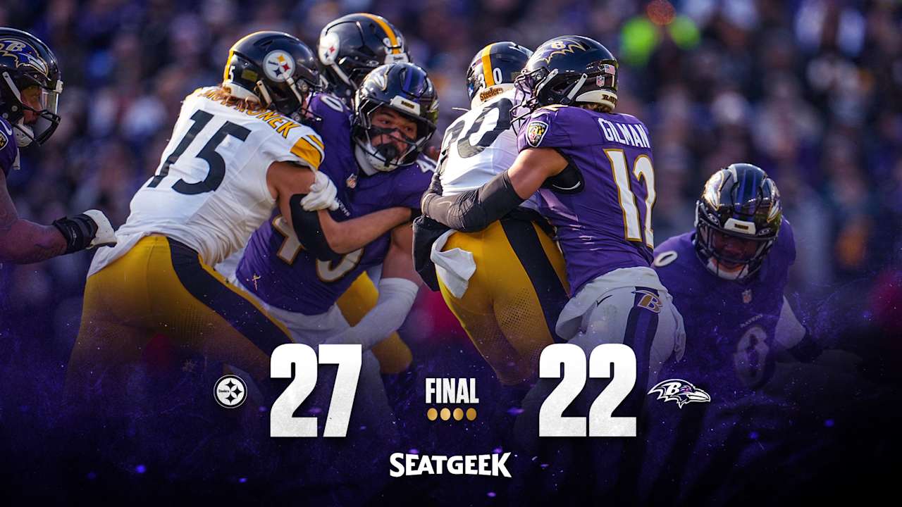 Ravens’ Comeback vs. Steelers Comes Up Short