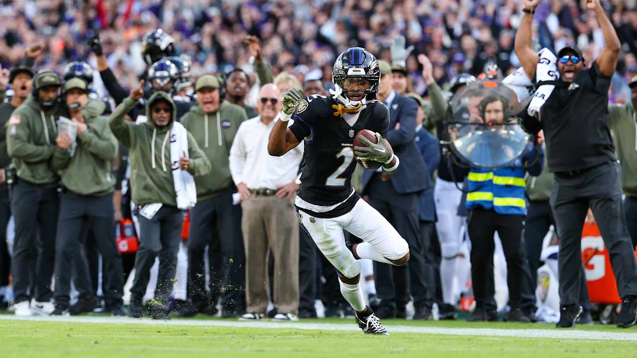 Top Plays From Ravens' Week 8 Win Over Bears