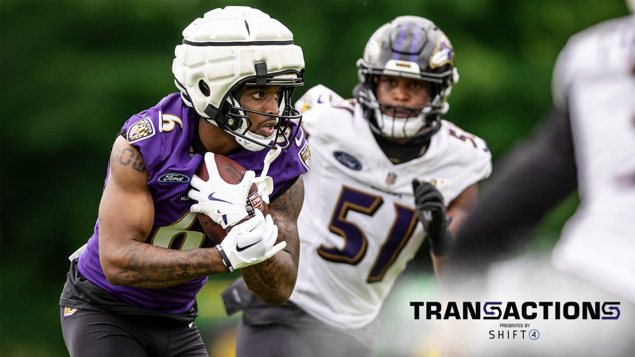 Ravens Waive Rookie Wide Receiver