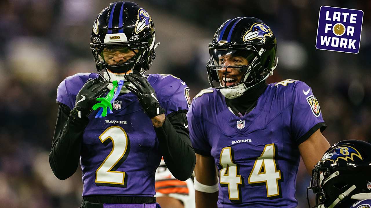 Ravens Have the NFL’s Top-Ranked Secondary | Late for Work