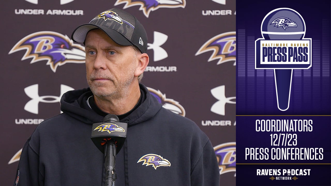 Coordinators: Ravens Practice 12/9 Press Conferences