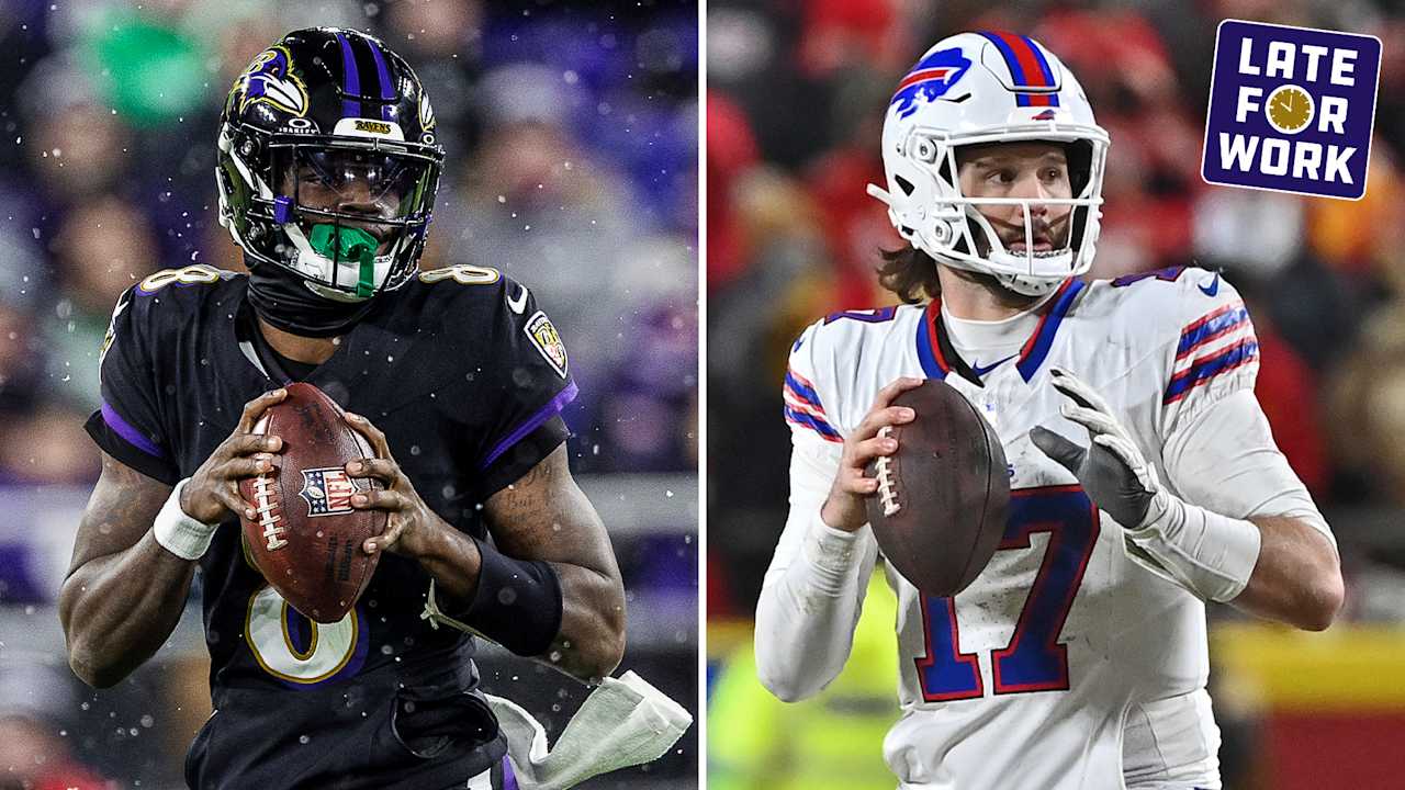 Who’s No. 1 in Final QB Rankings, Lamar Jackson or Josh Allen? | Late for Work