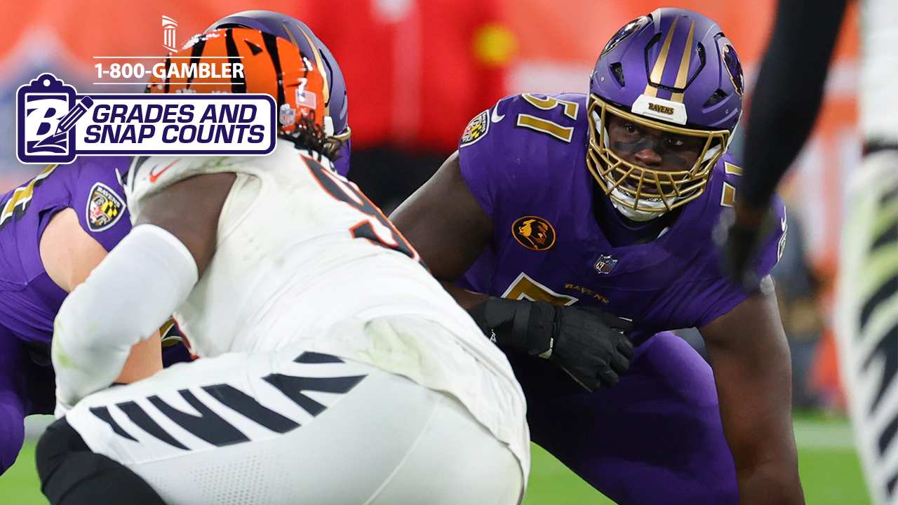 Emery Jones Jr. Makes Debut vs. Bengals | Grades & Snap Counts vs. Bengals