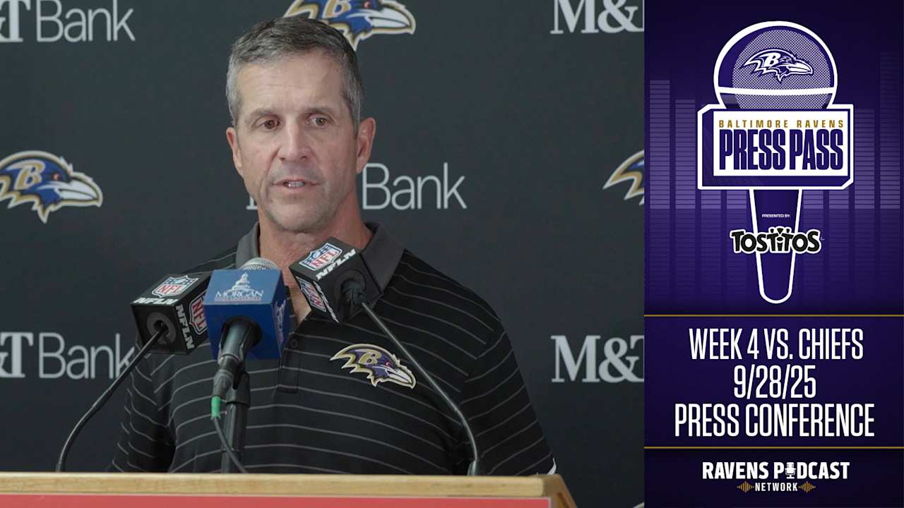 Ravens vs. Chiefs Week 4 Postgame Press Conferences