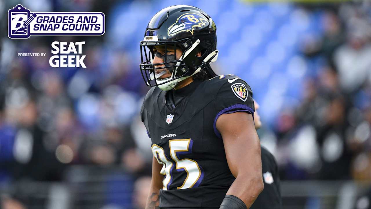 Ravens Shake Up Defensive Snap Share vs. Eagles | Grades & Snap Counts