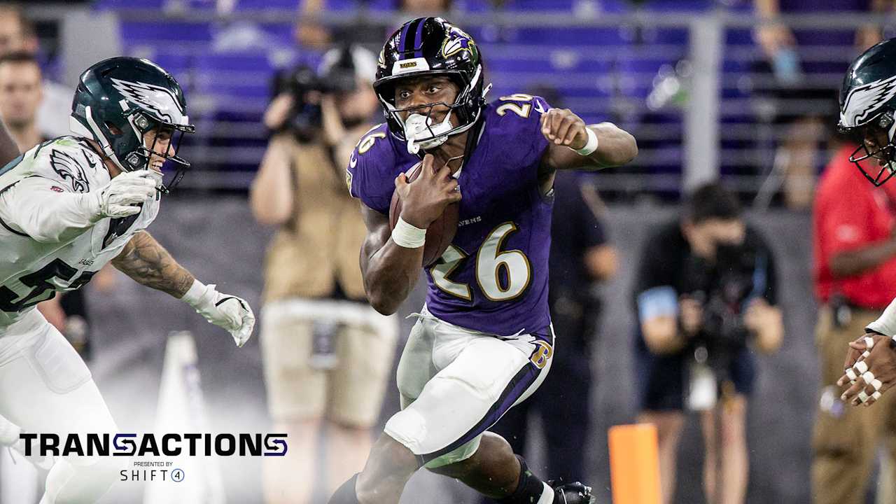 Ravens Activate Rookie Running Back From Injured Reserve